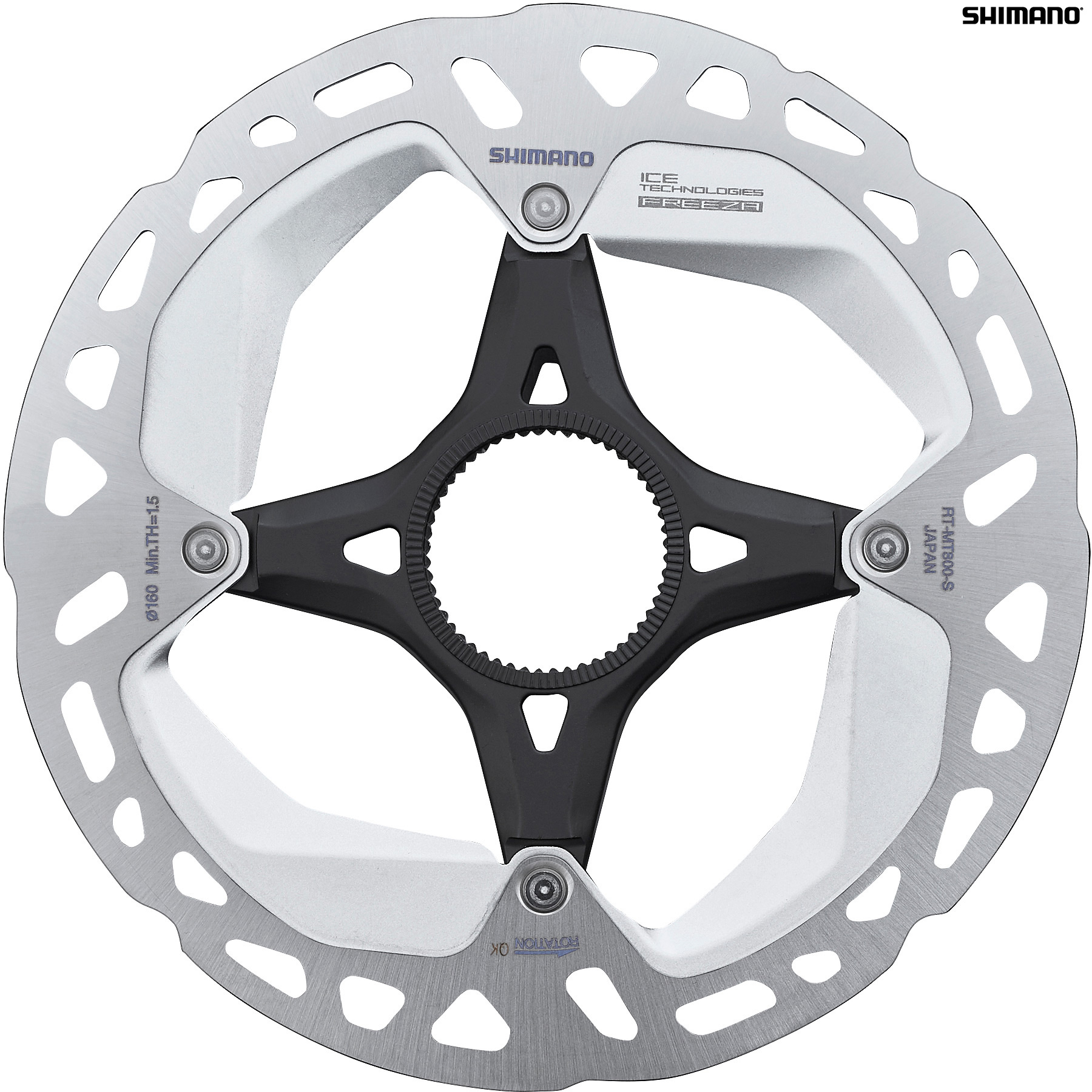 Shimano XTR RT-MT900 XTR Disc Rotor, Ice Tech FREEZA, 180 Mm Sports ...