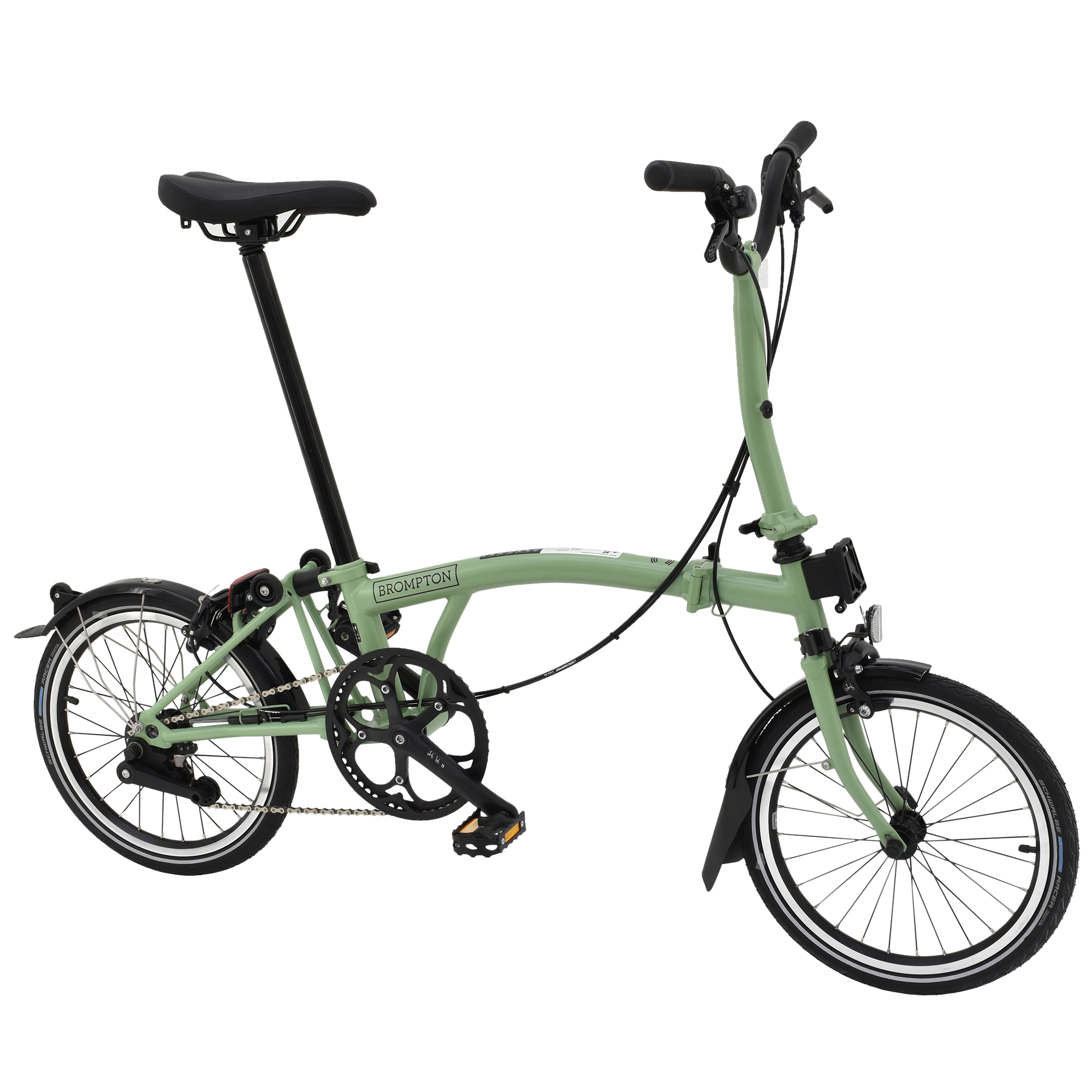 Brompton C Line Urban Mid Bar Folding Bike