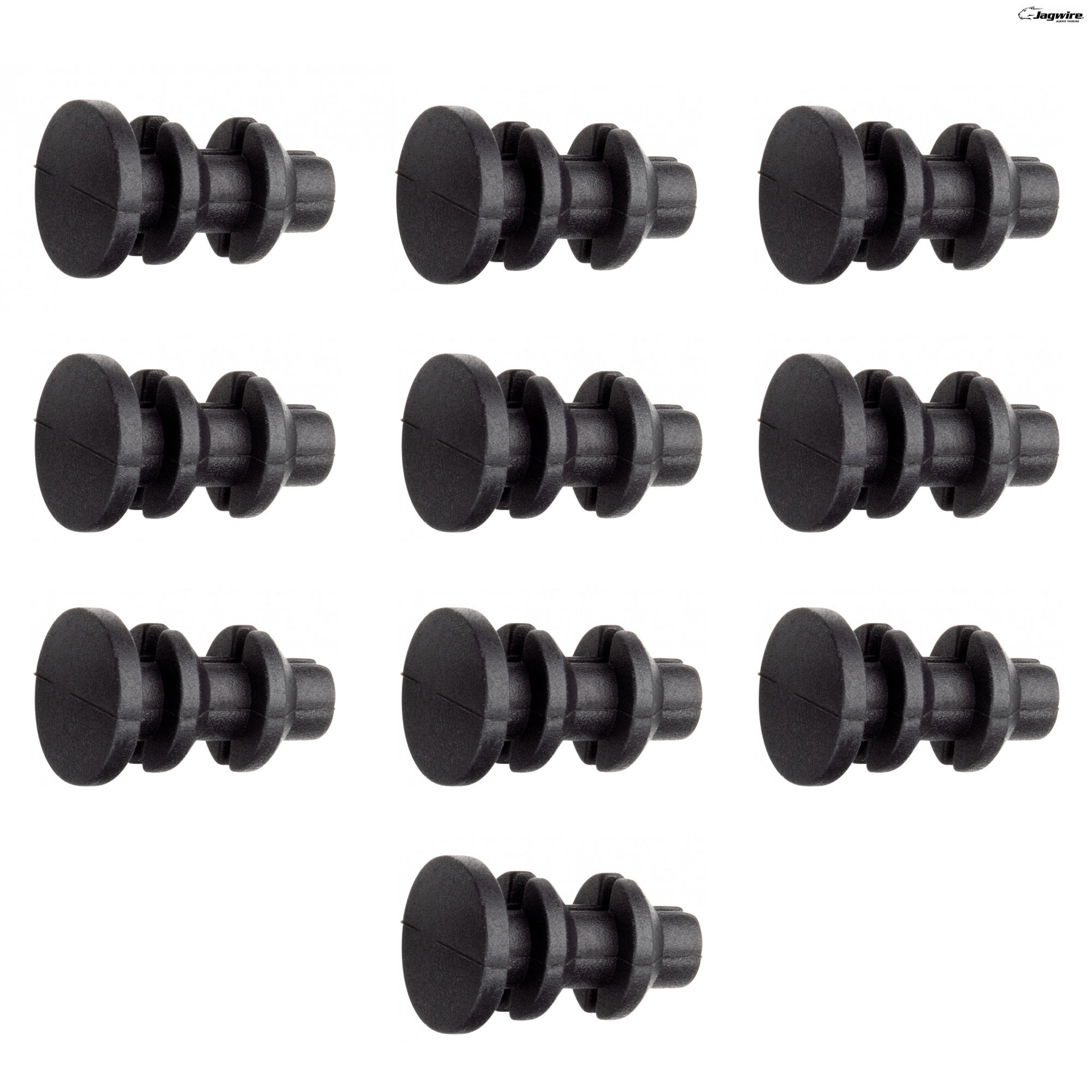 Jagwire Frame Plugs Closed Type 5.7 - 6.0 mm 10 Pk