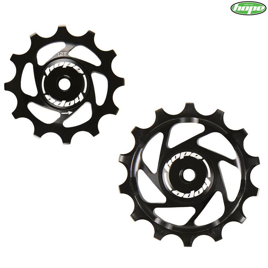 Hope Jockey Wheels 12/14T Tooth Black